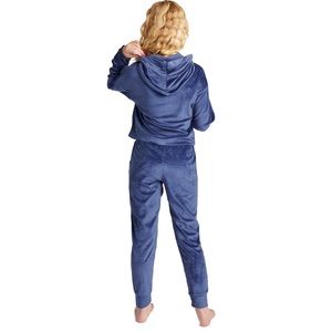 Justice | Pajamas | 2piece Pajama Set Long Sleeve Hooded Lounge ...